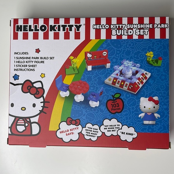Hello Kitty | Toys | New Sanrio Hello Kitty Sunshine Park Build Set ...